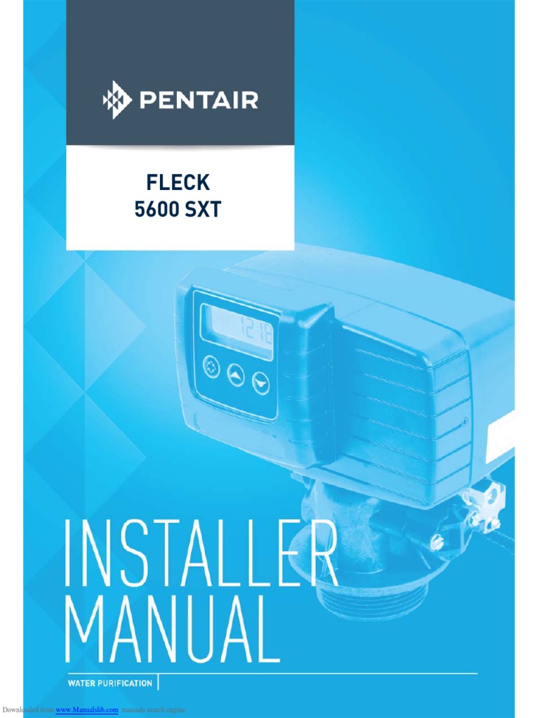 Fleck 5600 SXT | PDF | Safety