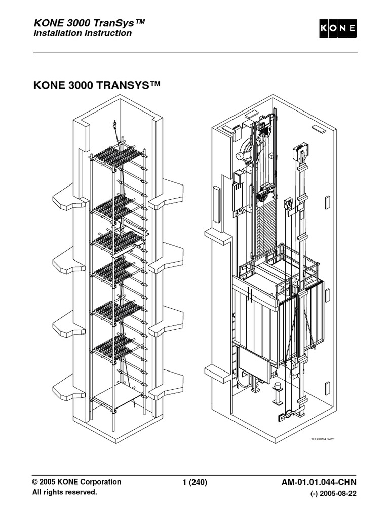 KONE Main En.-.1 | PDF | Safety | Elevator