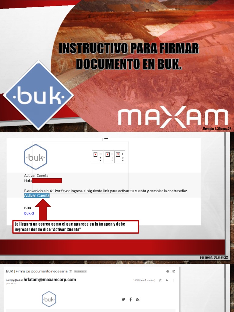 INSTRUCTIVO BUK Versión 1 30-05-2022 | PDF