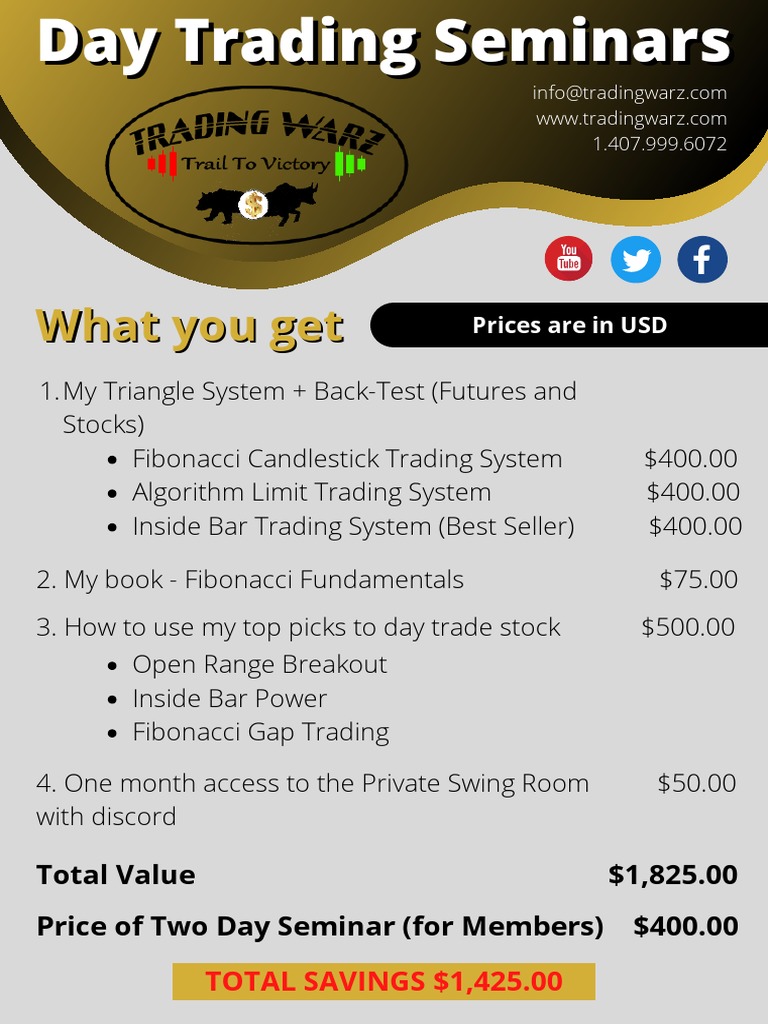 Day Trading Seminars | PDF | Order (Exchange) | Algorithmic Trading