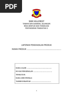 Laporan Penghasilan Produk Beg RBT Tingkatan 3 | PDF