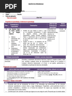 Sesion de Leemos Adivinanzas | PDF | Aprendizaje | Evaluación