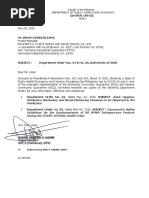 Turn Over Letter Sample | PDF