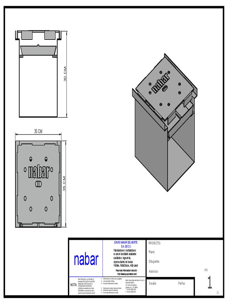 Dibujo Juan Mar Tipo Coladera | PDF