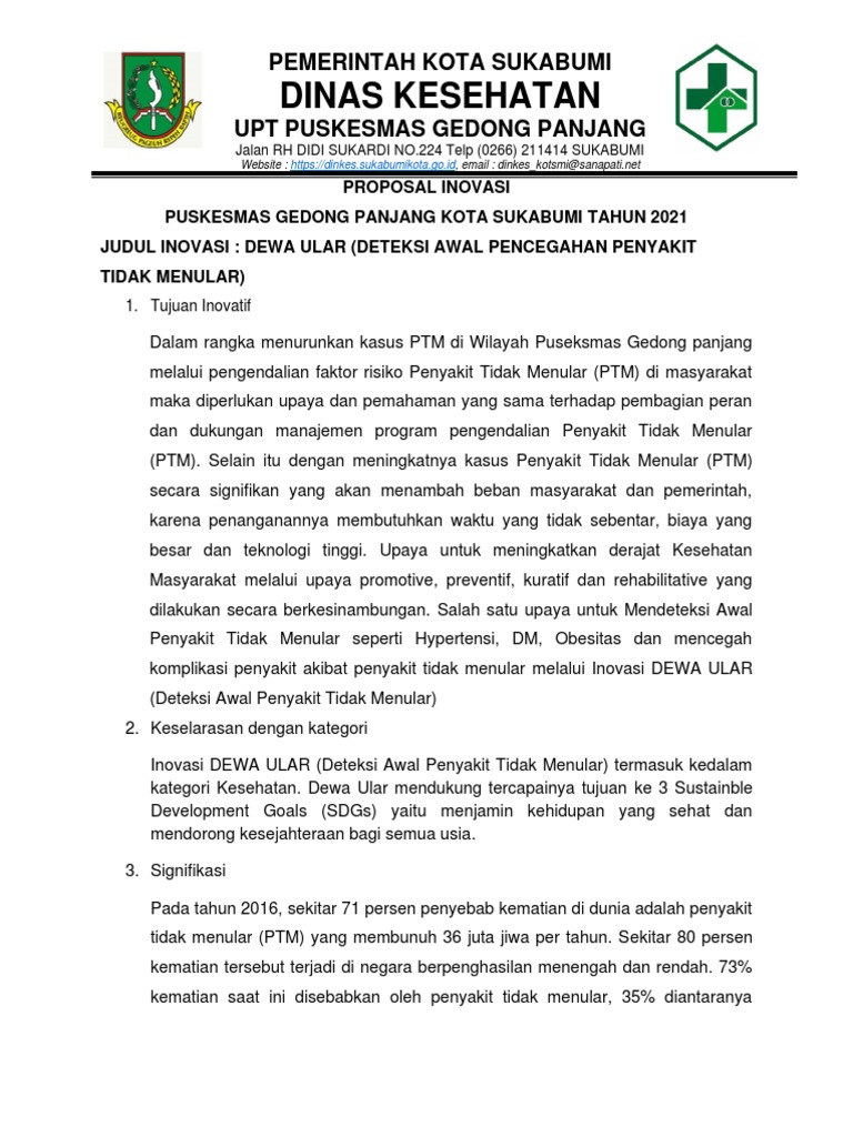 Inovasi Contoh PTM | PDF