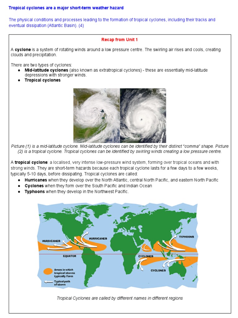Tropical Cyclones | PDF | Tropical Cyclones | Eye (Cyclone)