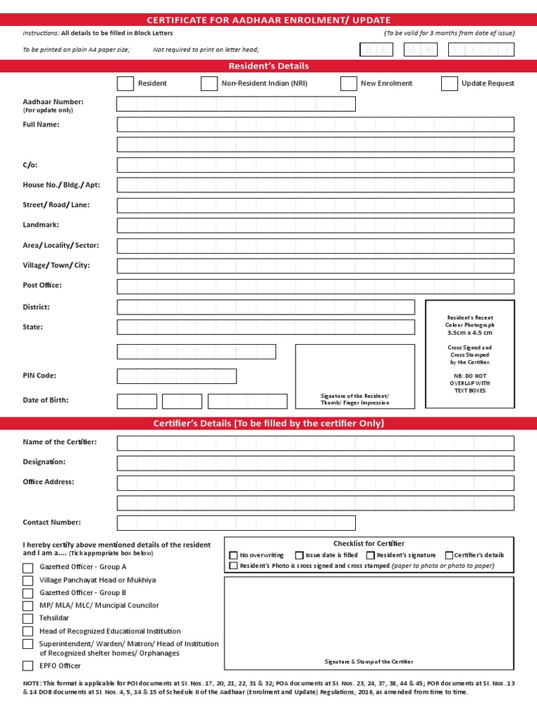 School Sarpanch Form | PDF | Written Communication