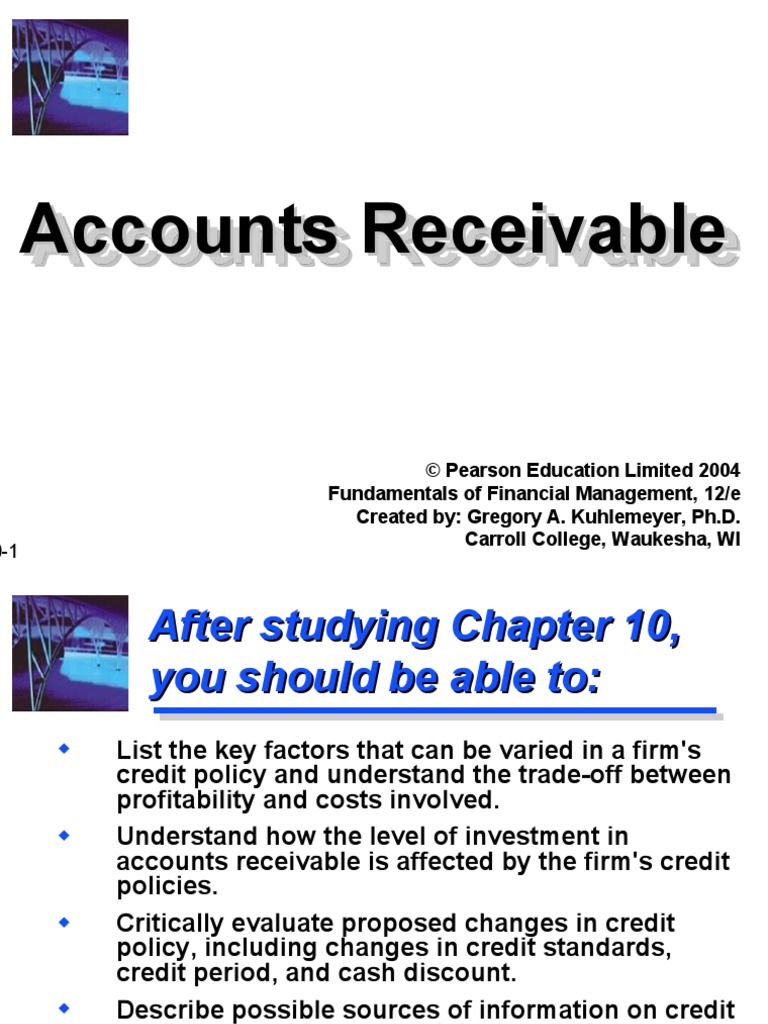 Acccount Receivable Rev | PDF | Discounting | Discounts And Allowances