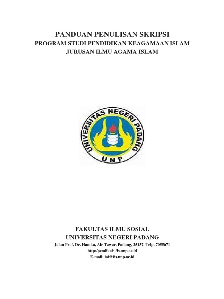 Panduan Tugas Akhir Unp | PDF