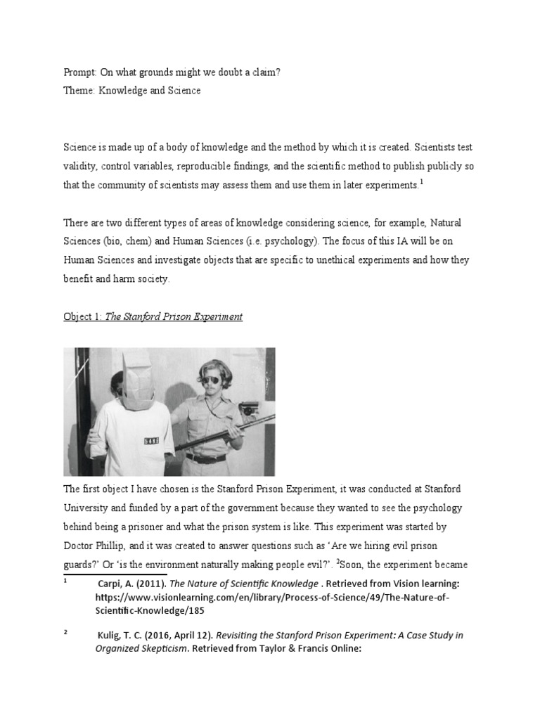 Organized Skepticism. Retrieved From Taylor & Francis Online | PDF ...