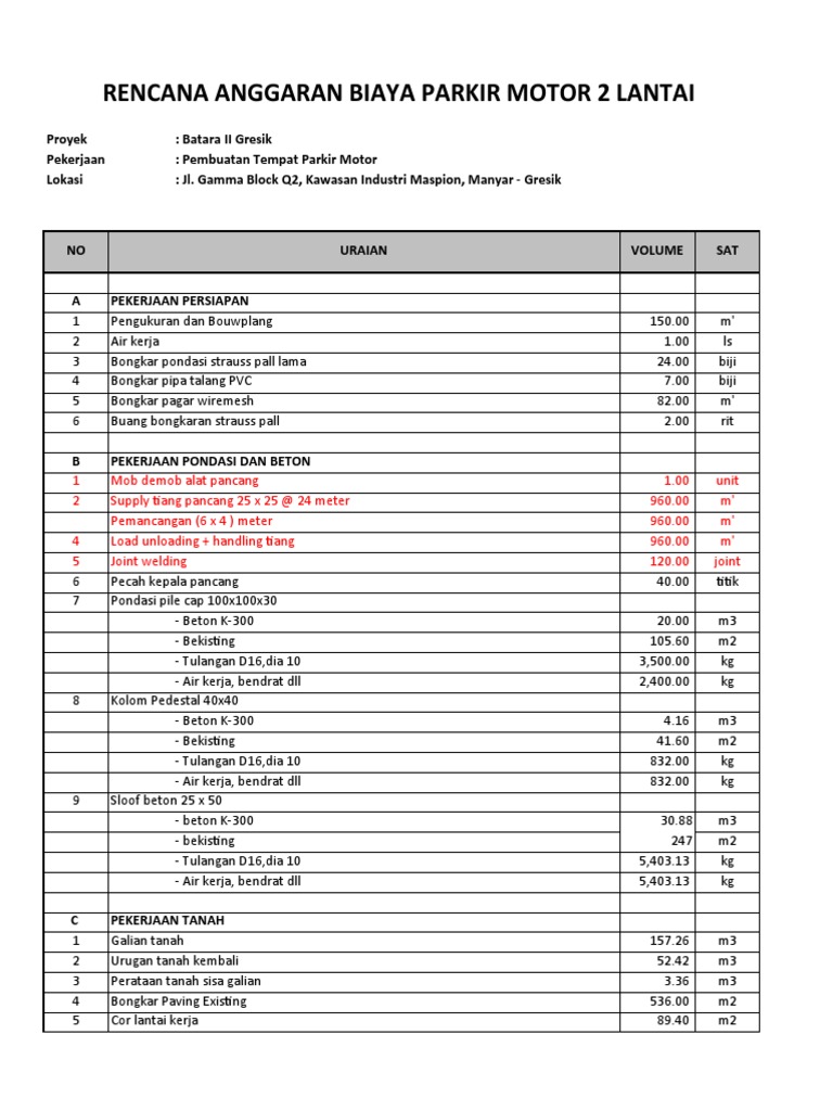 RAB Parkir Motor 2 - R3 | PDF