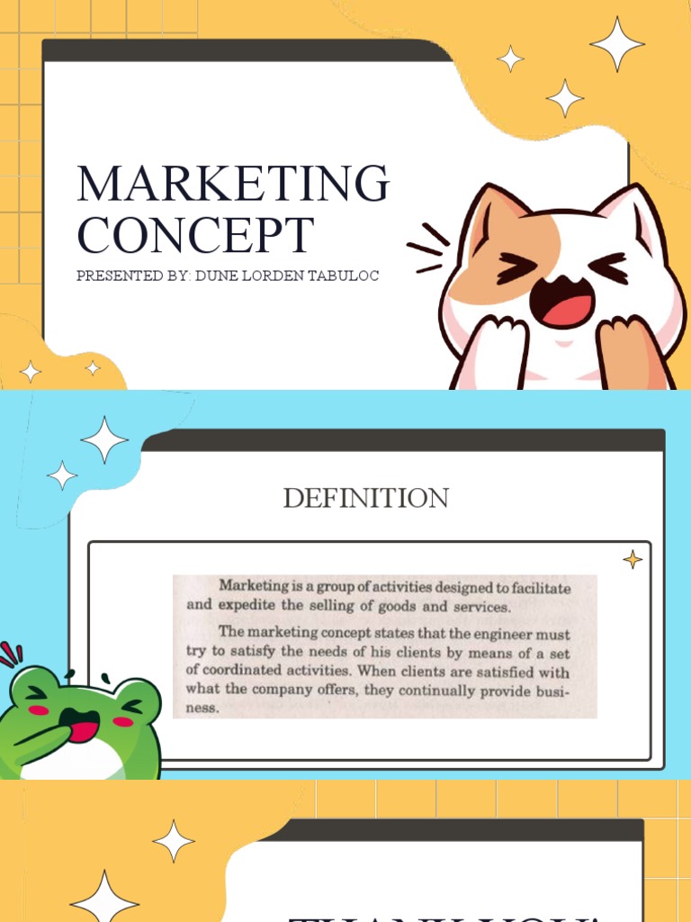 Marketing Concept: Presented By: Dune Lorden Tabuloc | PDF | Marketing ...