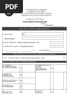 2301 Turnover Tax Declaration Form | PDF | Taxes | Revenue