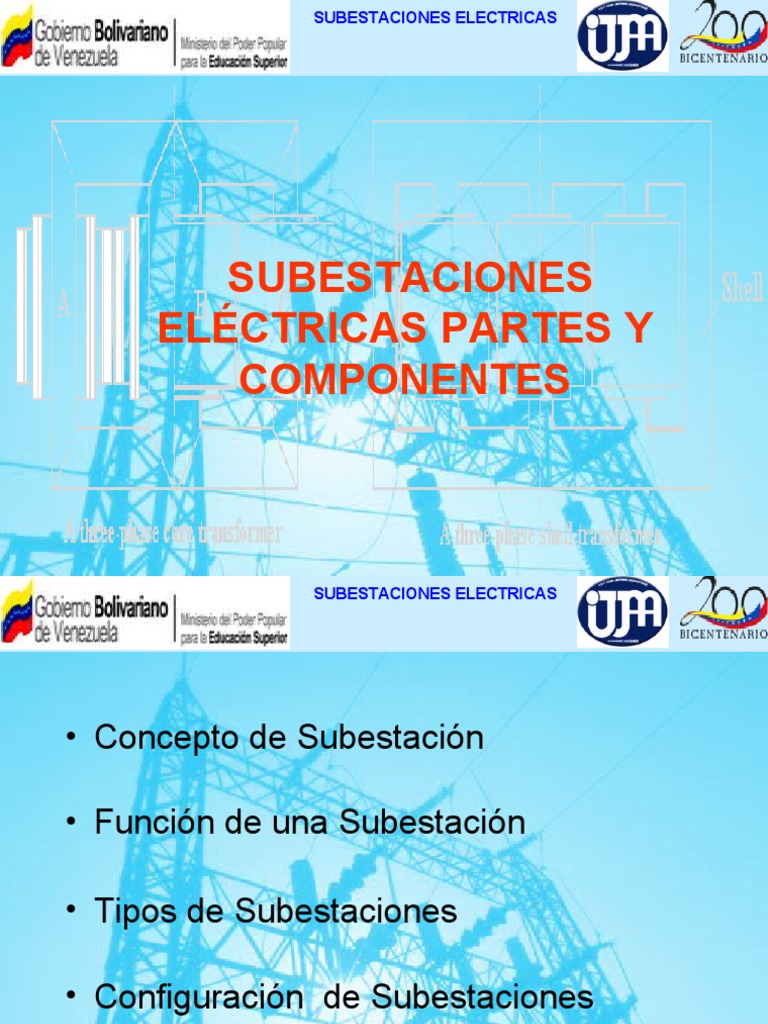 3 - NOMENCLATURAS - Cadafe - Bueno - 022309 | PDF | Subestacion ...
