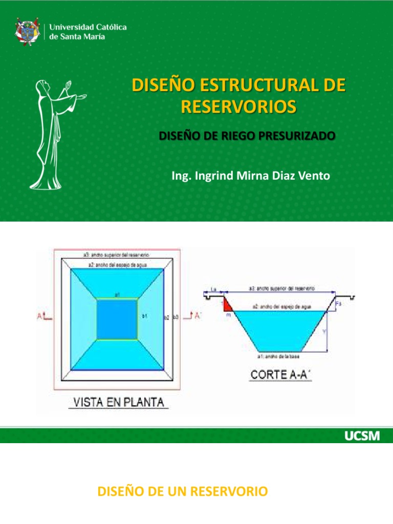 Clase #4 - 2da Fase Diseño Estructural de Reservorios | PDF | Agua | Reservorio