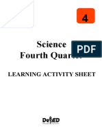 Science 4 Activity Sheet Q3 WK 1 | PDF | Force