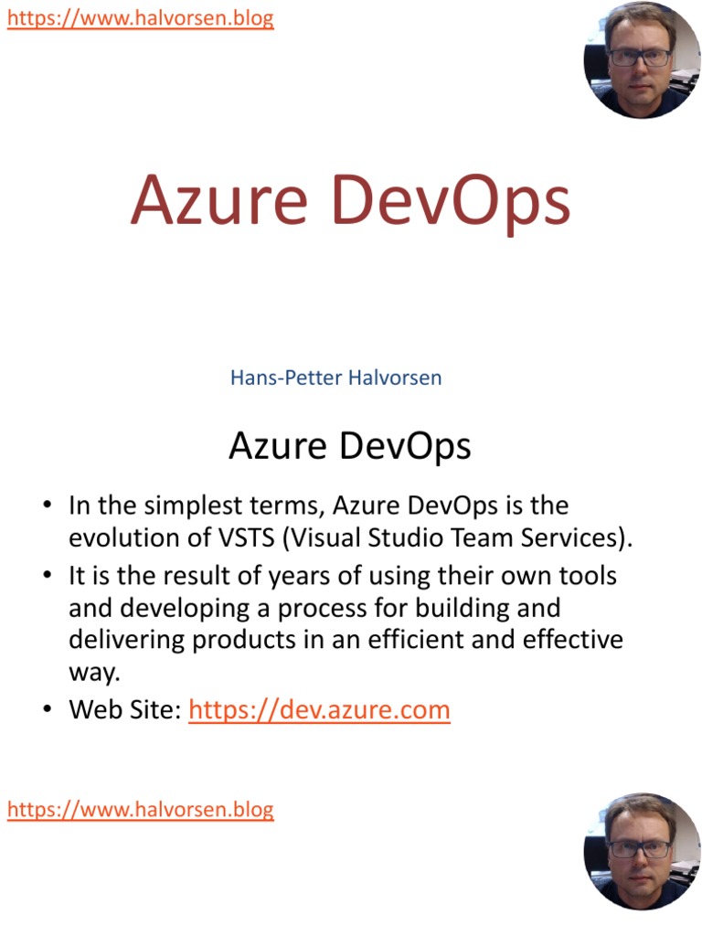 Azure Devops: Hans-Petter Halvorsen | PDF | Scrum (Software Development ...