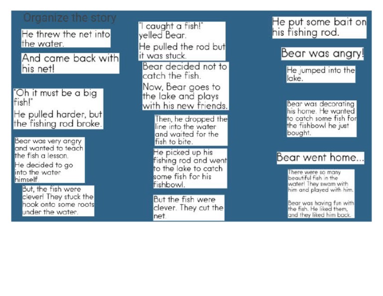 Bear Goes Fishing | PDF