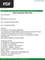 Full Corporate Offer (Fco) : Ref: SUG110YAM786 | PDF | Letter Of Credit ...