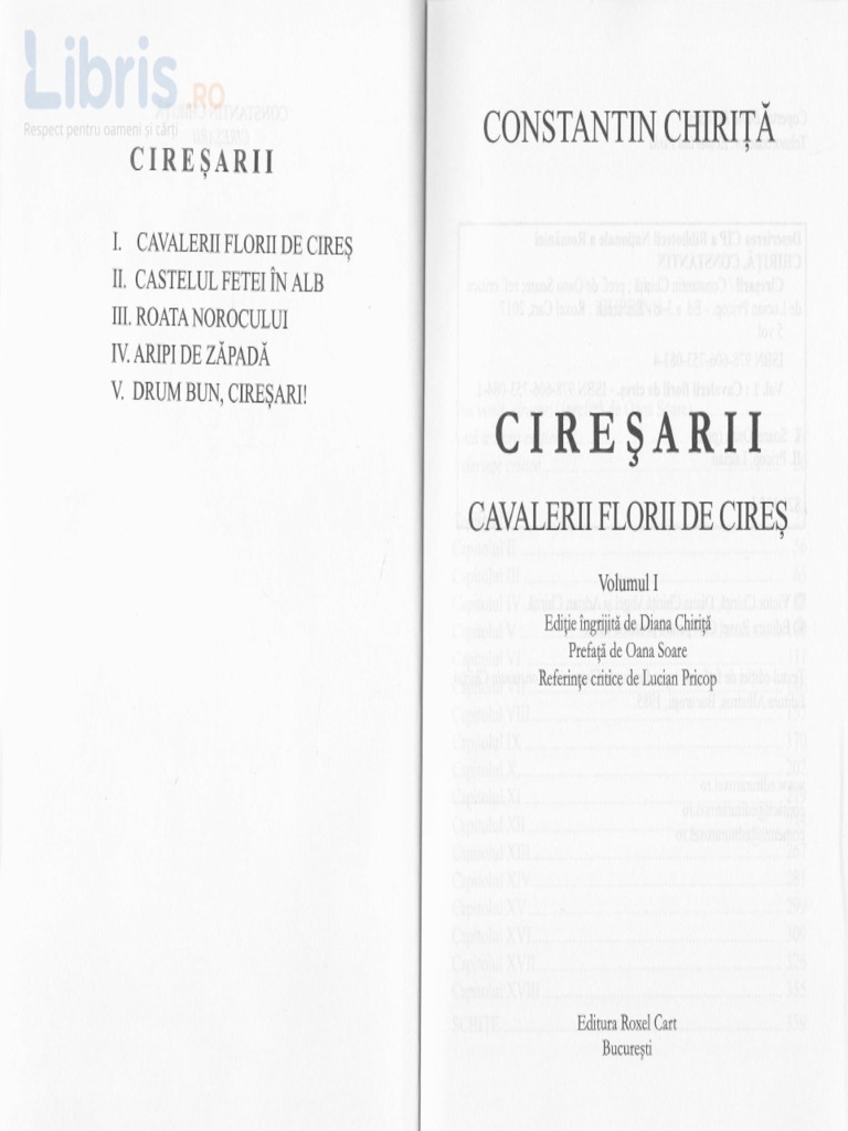 Ciresarii - Constantin Chirita | PDF