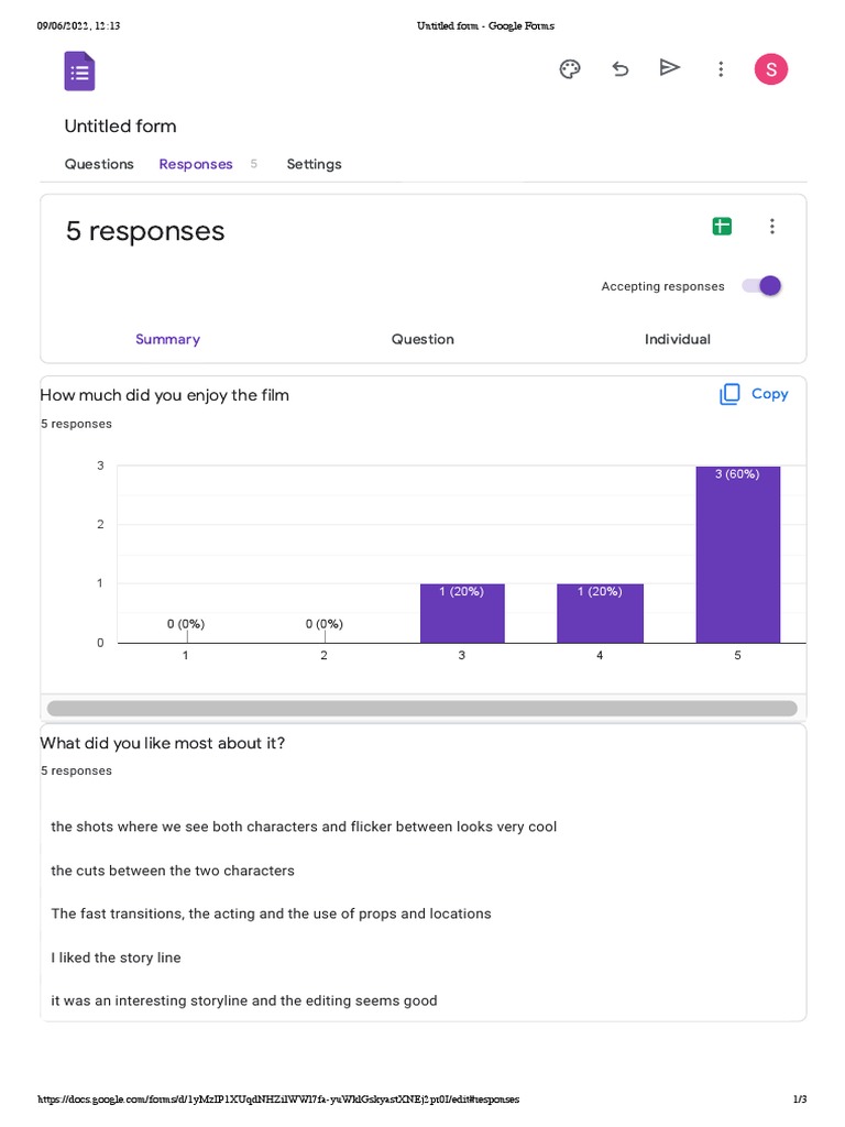 Surevy For Evaluation | PDF