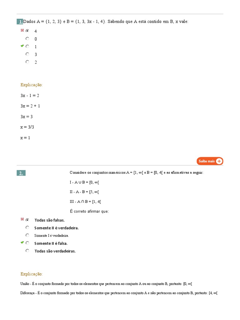 Matemática Basica | PDF