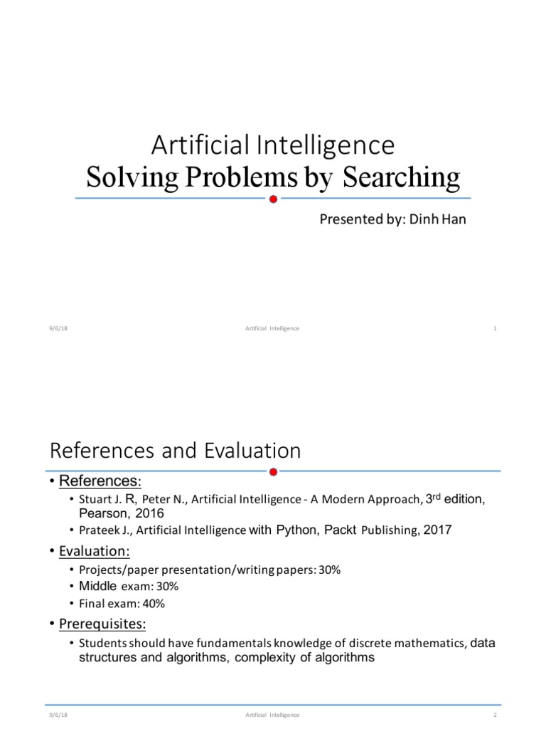 Ai Problem Solving | PDF | Computer Science | Applied Mathematics