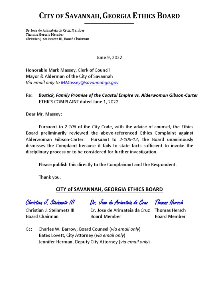 Letter of Dismissal | PDF