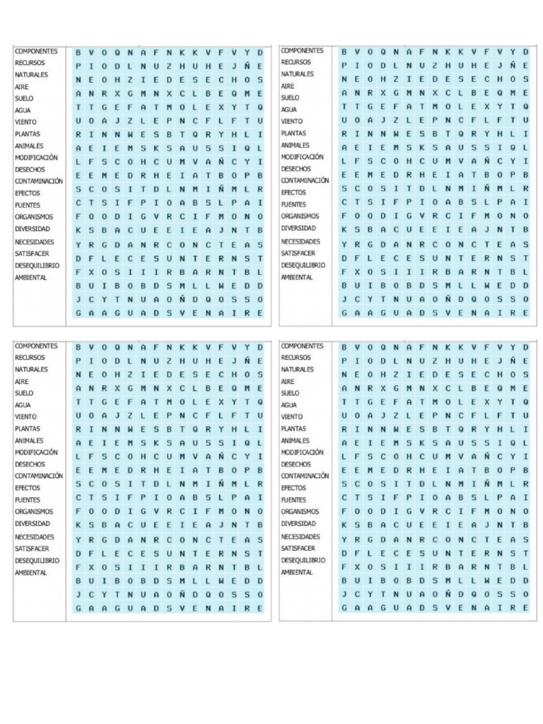 Sopa de Letras Tecnología | PDF
