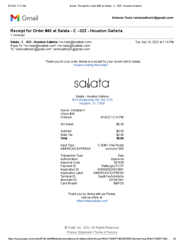 04.2 FoodBill Salata | PDF | Service Industries | Banking