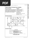 LM733/LM733C Amplifier Datasheet | PDF | Amplifier | Electronic Circuits
