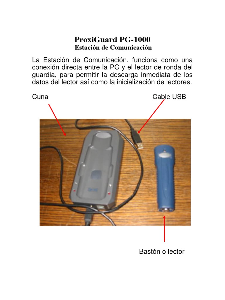 Descarga Del Baston Proxiguard | PDF | Informática | Ciencias de la ...