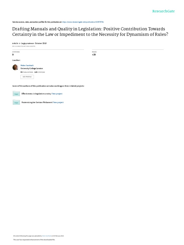 Legisprudence 2010 Manuals | PDF | Common Law | Cognition