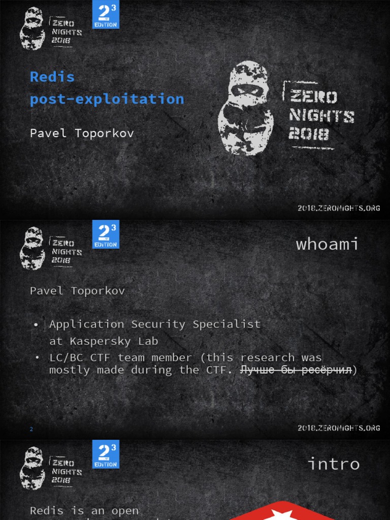 15 Redis Post Exploitation Pdf Port Computer Networking Transmission Control Protocol
