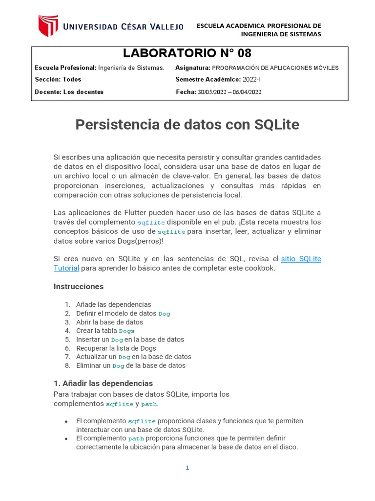 Guia de Laboratorio Sesion 08 | PDF | Bases de datos | SQL