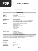 Palmolive Dishwashing Liquid SDS | PDF | Toxicity | Personal Protective ...