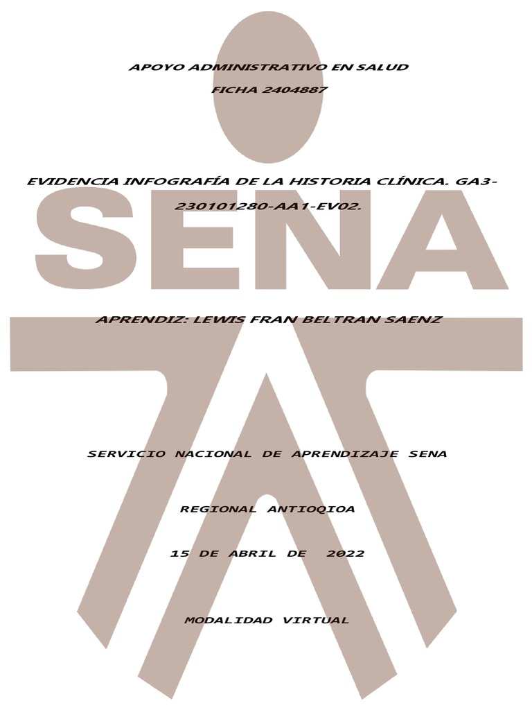 Infografia La Historia Clinica Lewis Fran Beltran Saenz | PDF ...