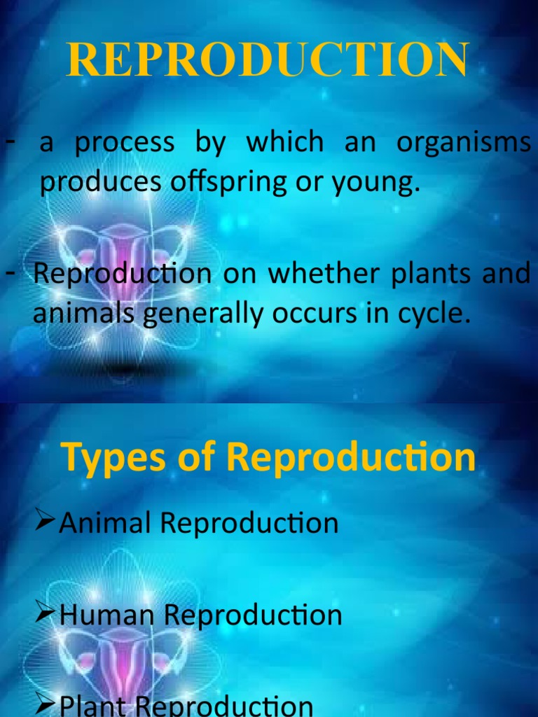 Q4-Module 1 (Reproduction Lesson 1) | PDF | Sexual Reproduction ...