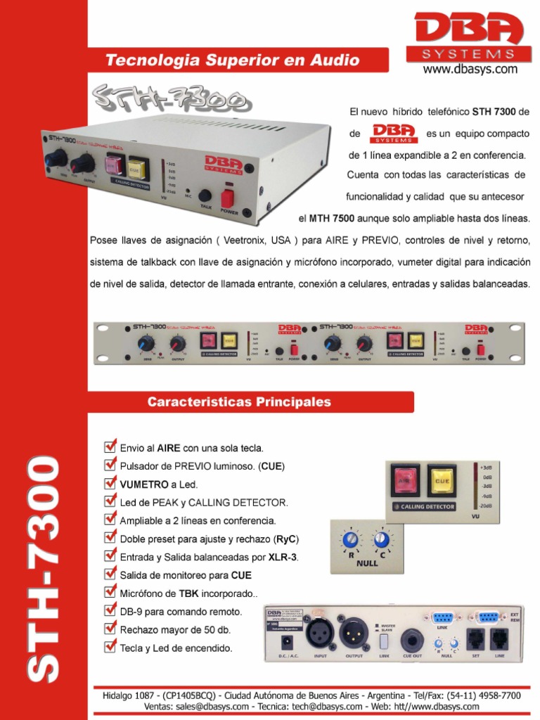 STH 7300 | PDF