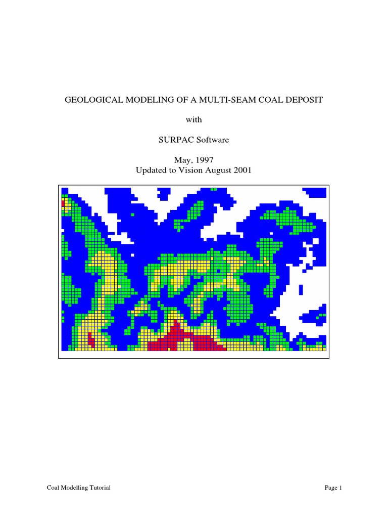 Coal Modelling Tutorial Vision1 | PDF | Icon (Computing) | Databases
