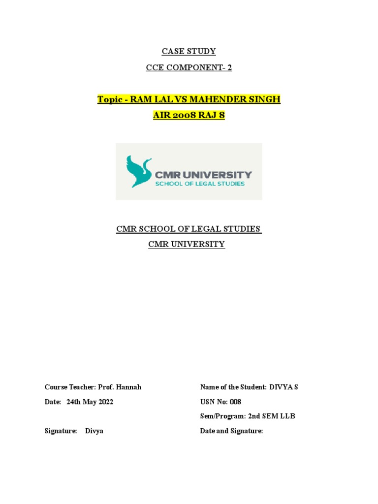 Torts Case Analysis | Download Free PDF | Prosecutor | Burden Of Proof (Law)