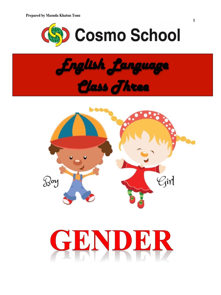 Gender | PDF | Grammatical Gender