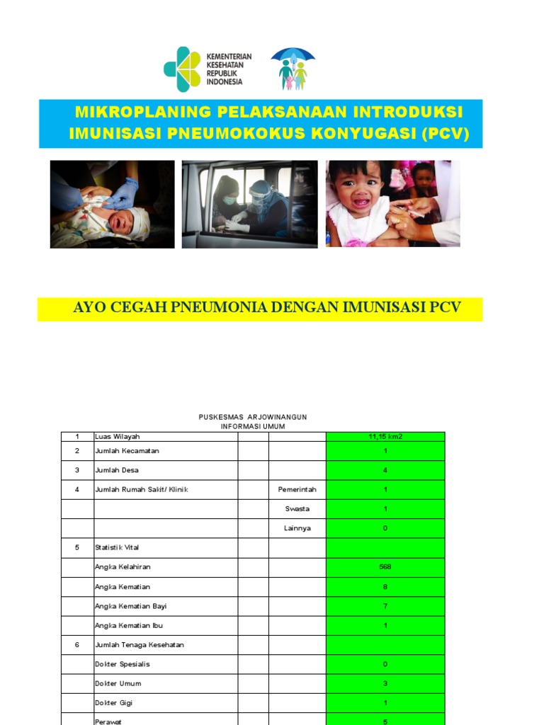 Microplanning PCV Arjowinangun | PDF