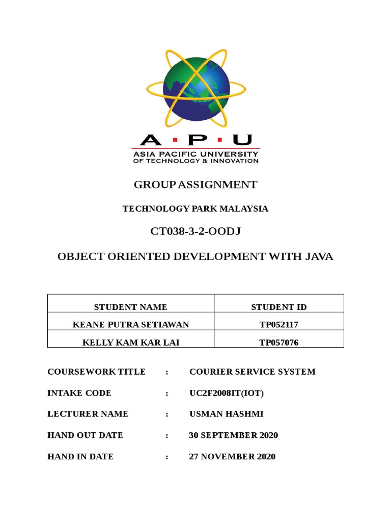 Oodj Assignment Pdf Inheritance Object Oriented Programming Class Computer Programming