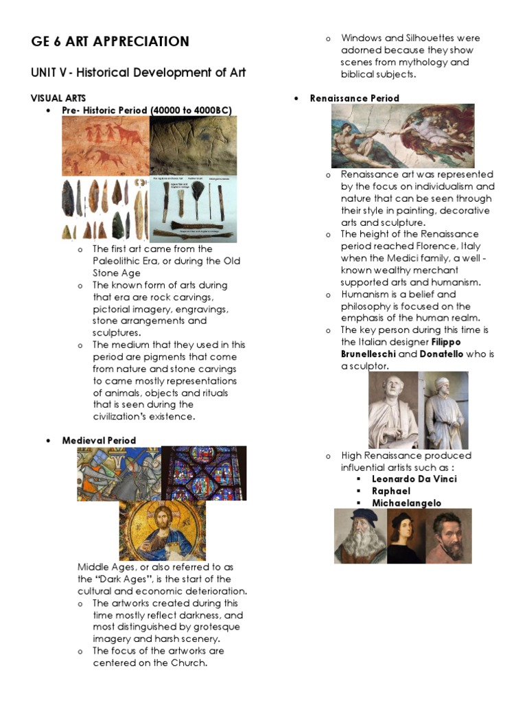 Ge 6 Art Appreciation: UNIT V-Historical Development of Art | PDF | Composers | Classical Period ...