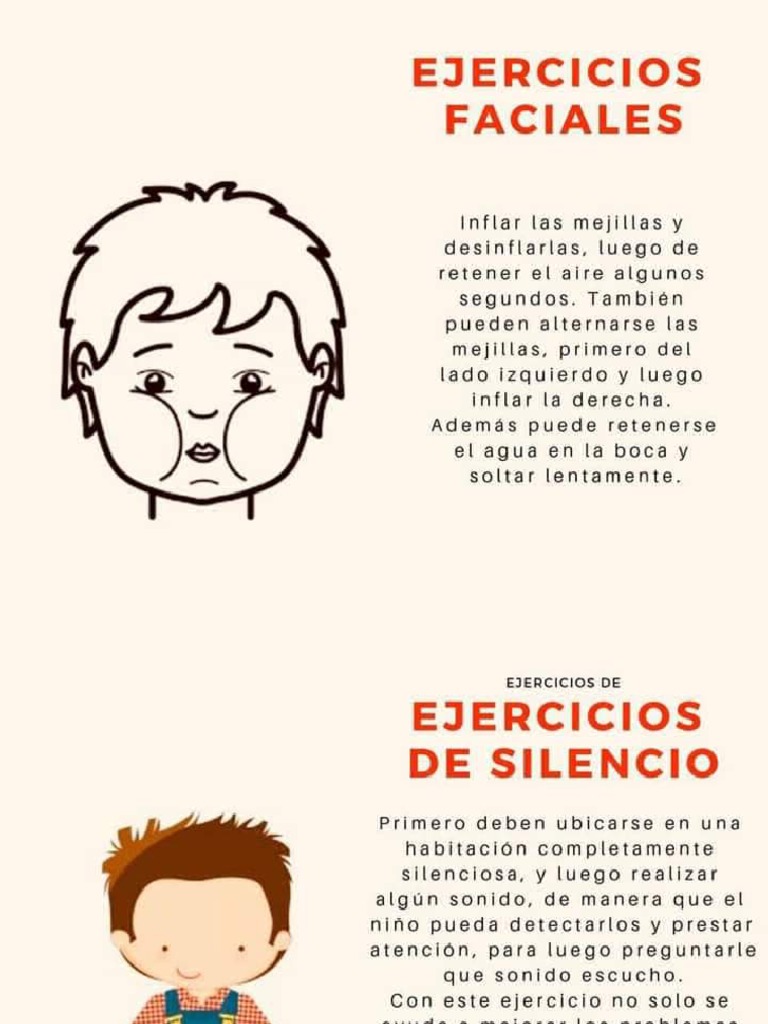 Ejercicios para Estimular El Lenguaje Oral | PDF