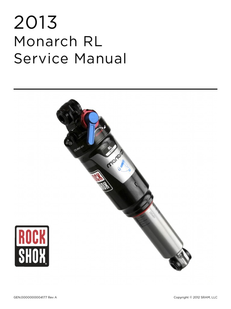 2013 Monarch RL Service Manual | PDF | Manufactured Goods