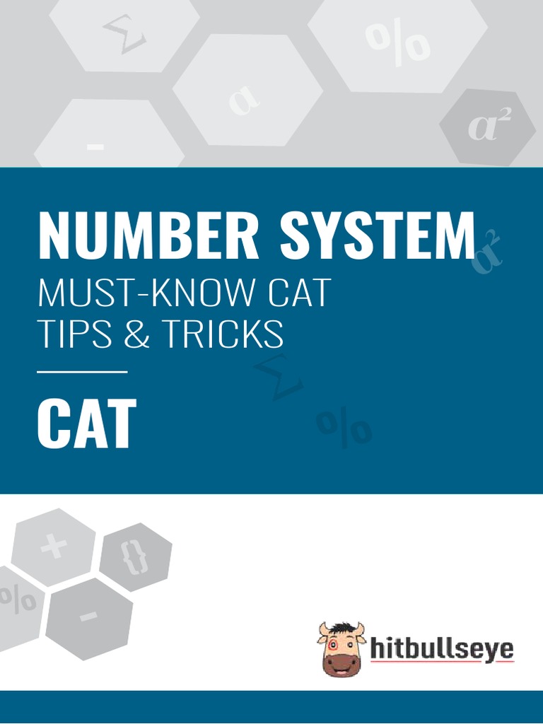 Number System: Must-Know Cat Tips & Tricks | PDF | Numbers | Integer