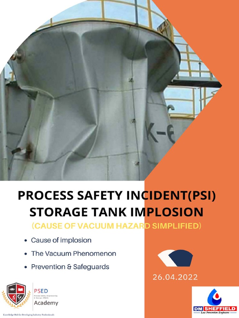 Tank Implosion Causes and Prevention | PDF | Explosion | Hazards