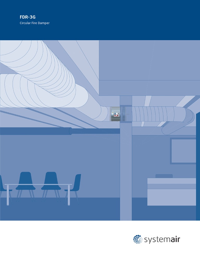 FDR-3G Circular Fire Damper Overview | PDF | Drywall | Wall